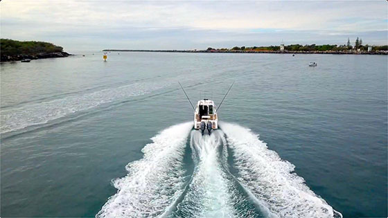 SL 25 HT OB Fishing Monthly Magazine Review